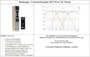 Heissmann Acoustics | Construction folder DXT-Wave-XL-Fusion